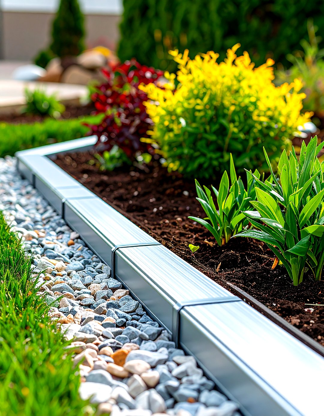 24 Modern Garden Edging Ideas: Borders for Paths Now - Too Much Time