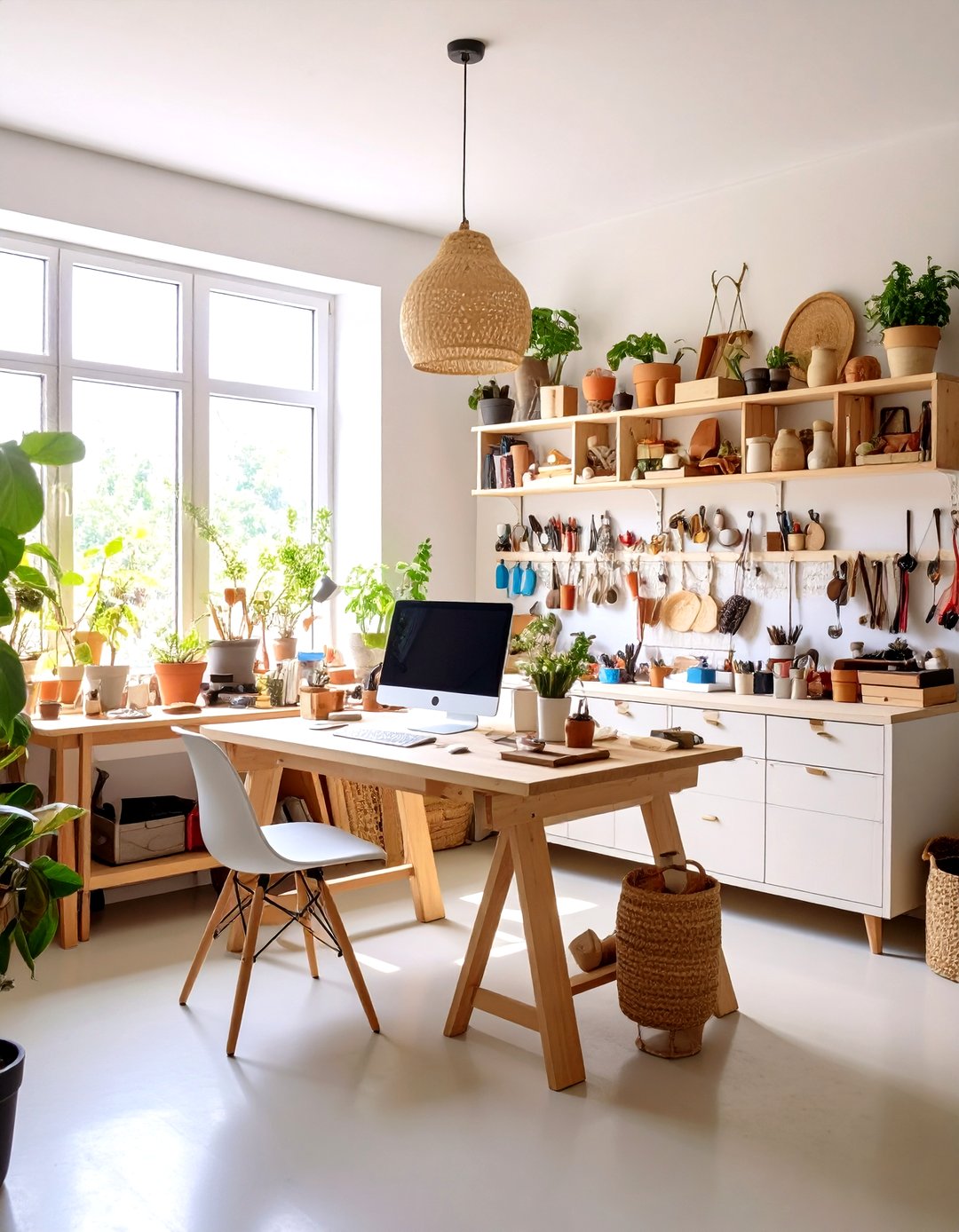 24 Home Office Decor Ideas for Sleek, Productive Spaces for Two - Too ...