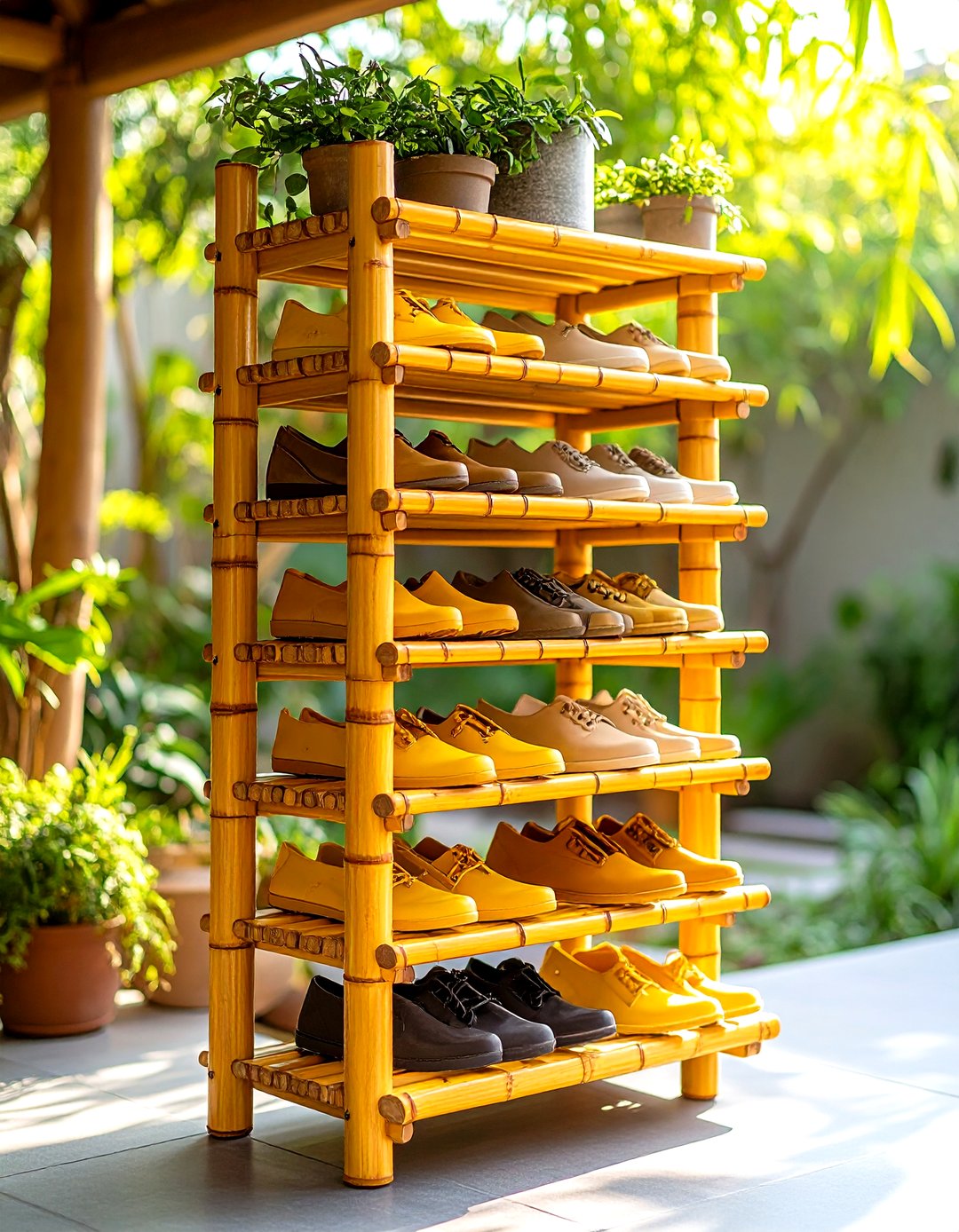 24 Outdoor Shoe Storage Ideas for Tidy Entryways - Too Much Time