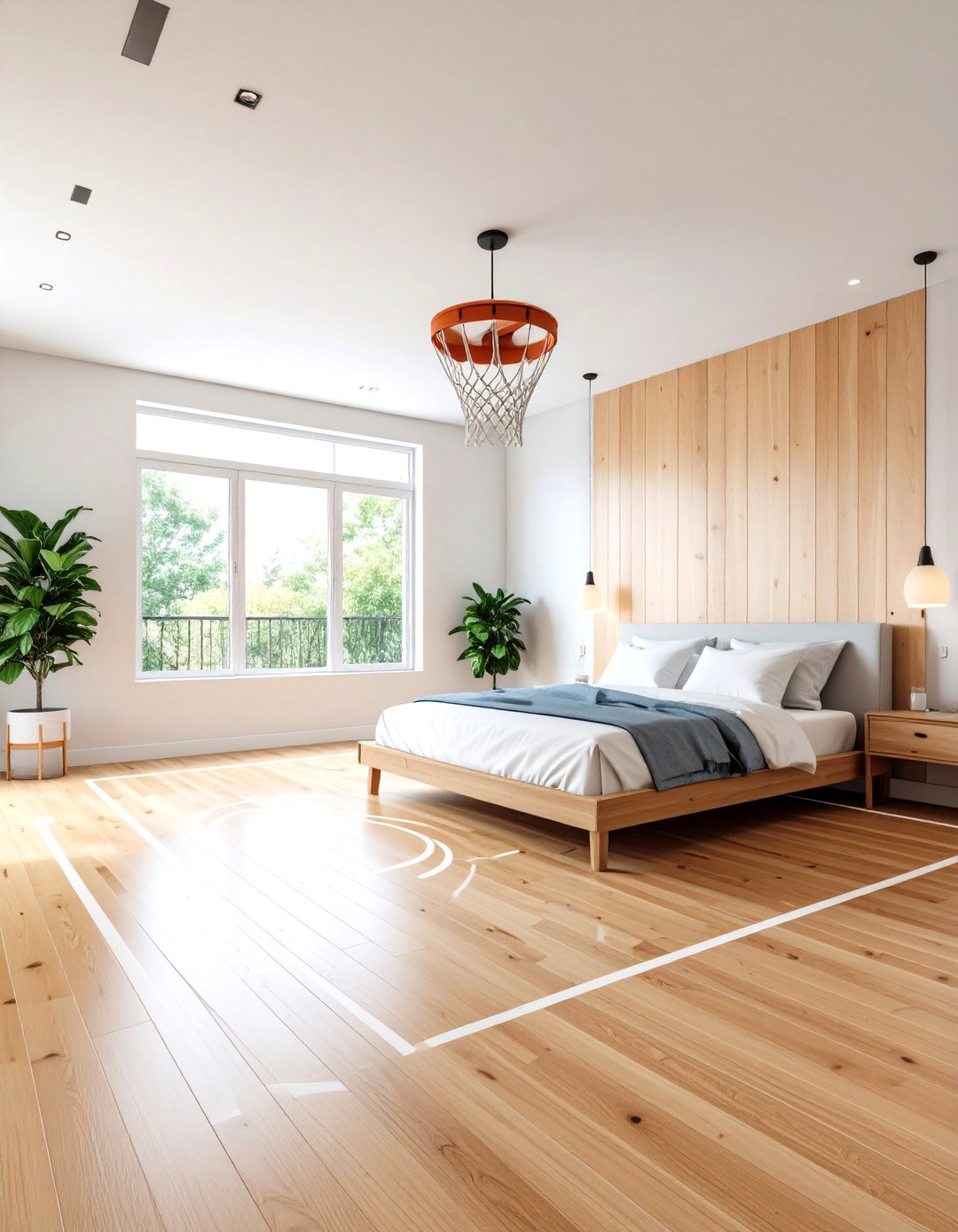 24 Basketball Room Decor Ideas for a Game-day Vibe - Too Much Time