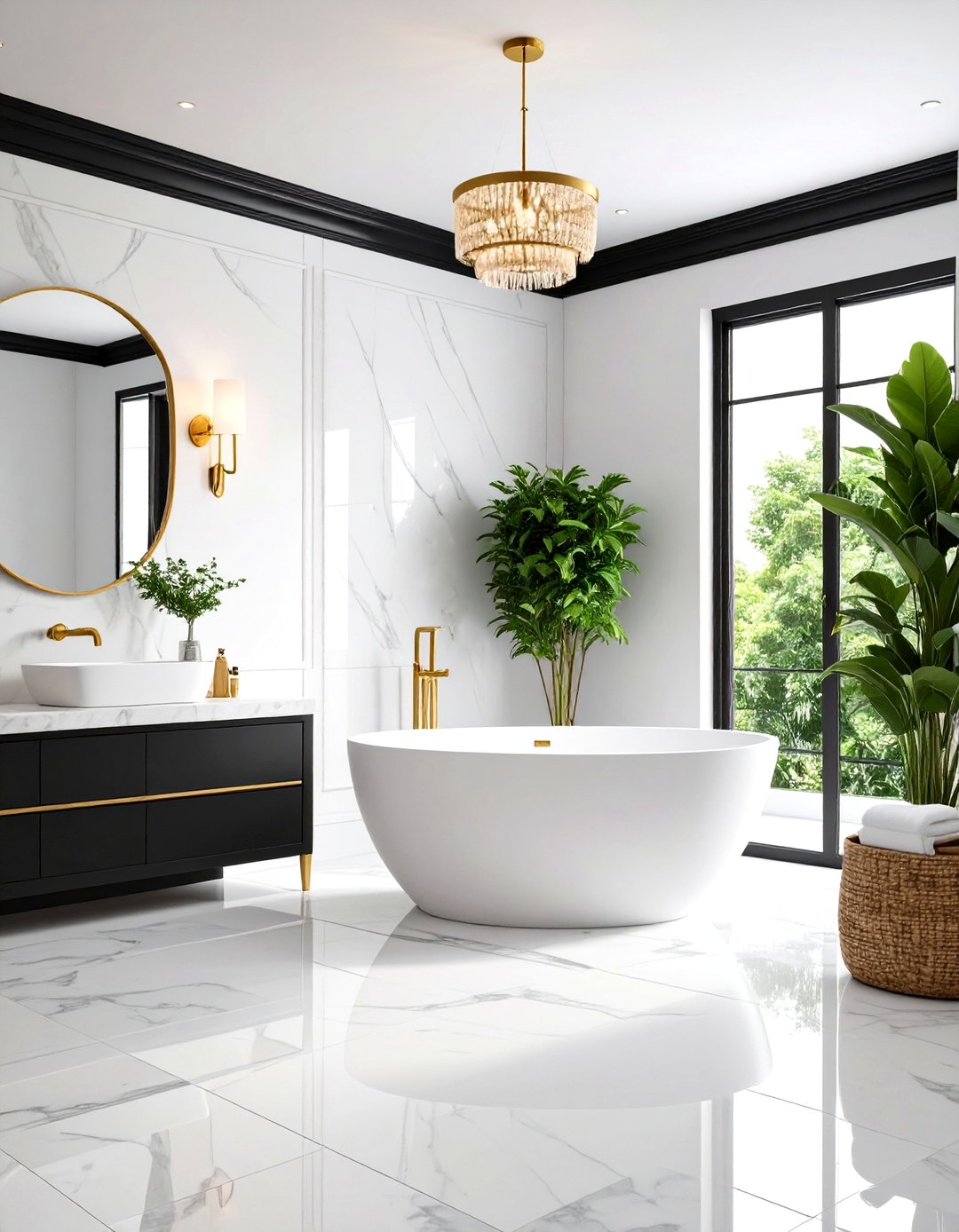 24 Black Trim Interiors Ideas to Elevate Spaces Now - Too Much Time