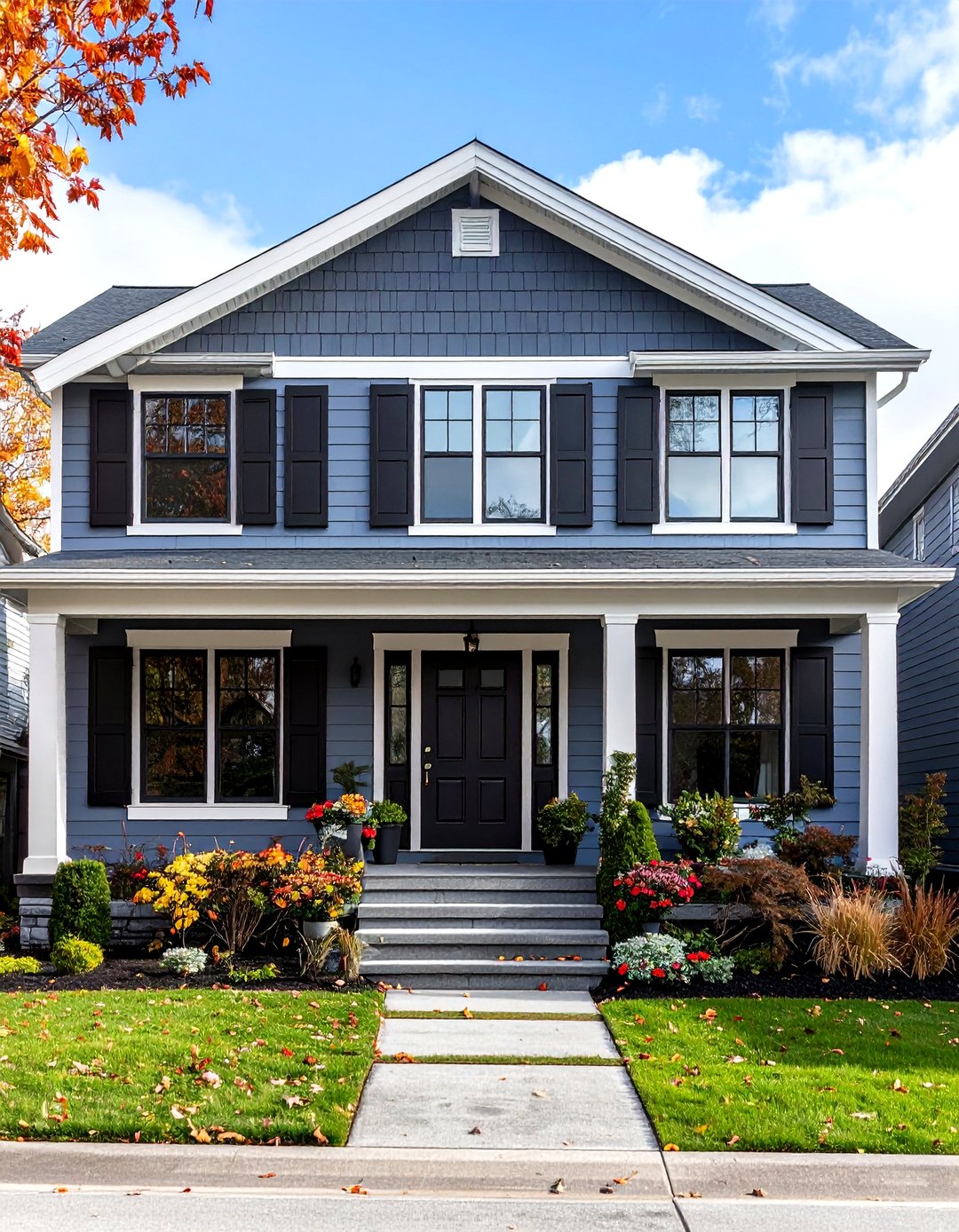 24 Light Grey House with White Trim Design Ideas: Tips - Too Much Time