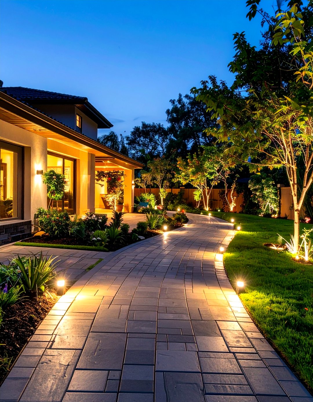 24 Black Brick Walkway Ideas to Elevate Curb Appeal - Too Much Time