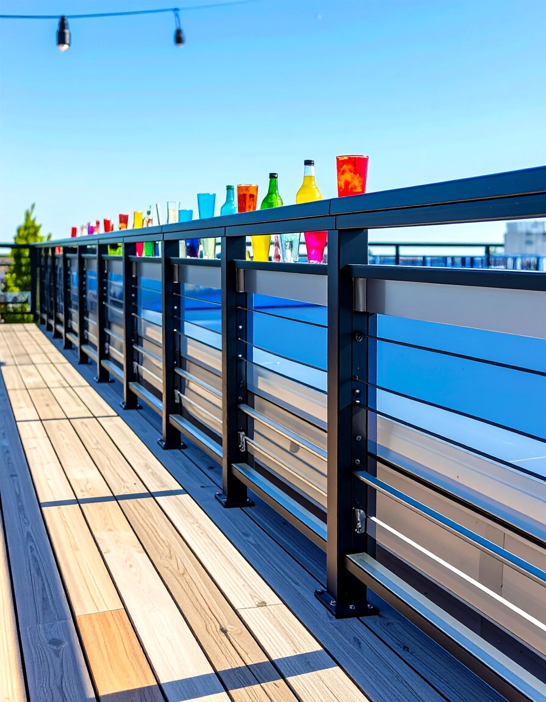 Deck Drink Rail Ideas