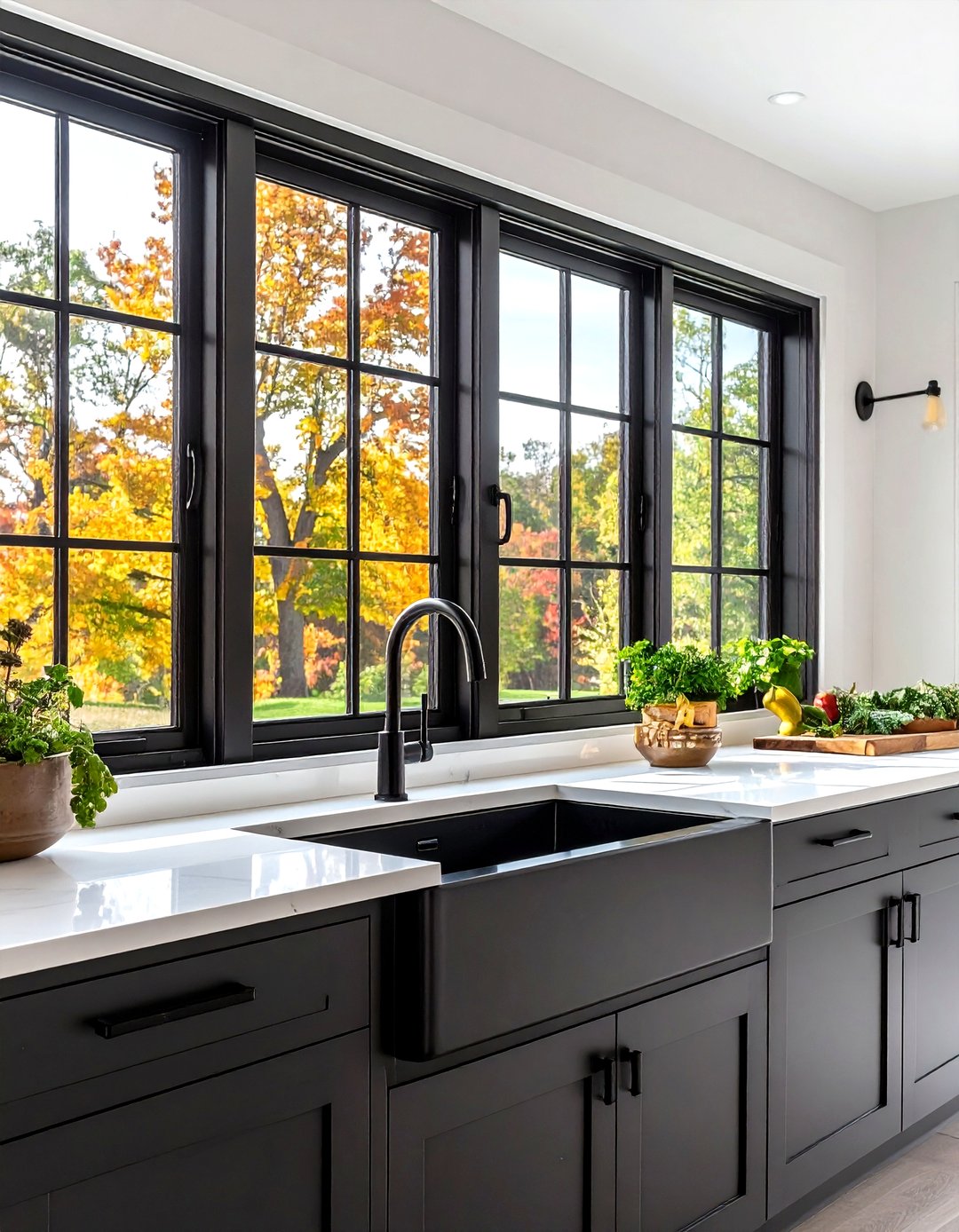 24 Kitchen Window Ideas Over Sink to Brighten Counters - Too Much Time