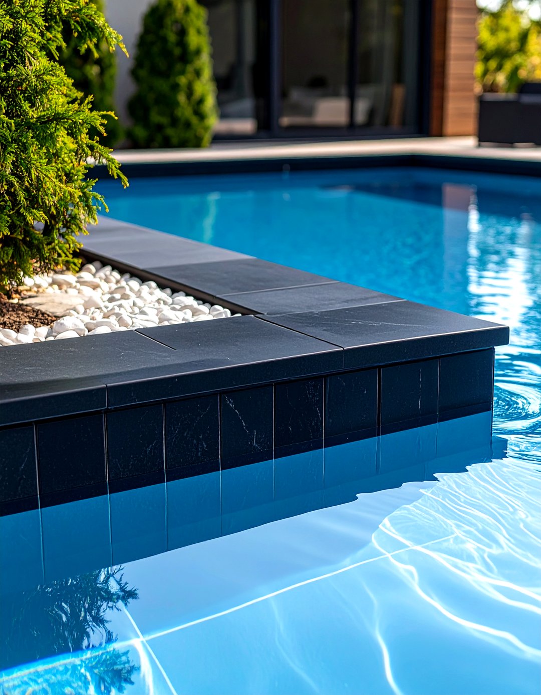 24 Waterline Pool Tile Ideas for a Stylish Poolside Update - Too Much Time
