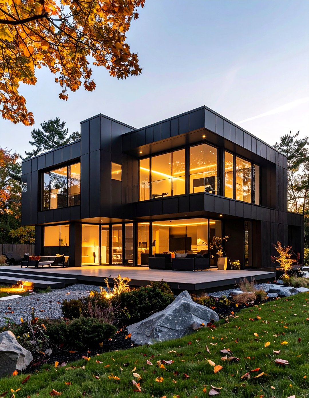 24 Black Siding House Ideas for Curb Appeal in Style - Too Much Time
