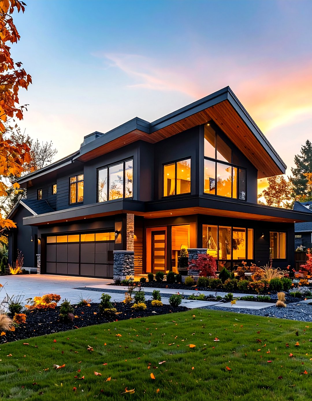 24 Black Stucco House Ideas for Bold Exteriors Today - Too Much Time