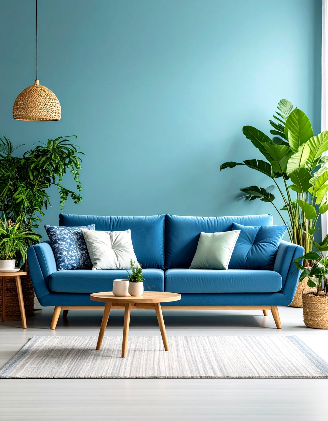 24 Blue Couch Living Room Ideas for Cozy Evenings Daily - Too Much Time