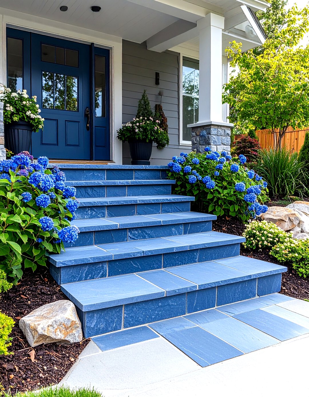 24 Cozy Updates with 24 Front Step Ideas for Your Entry - Too Much Time
