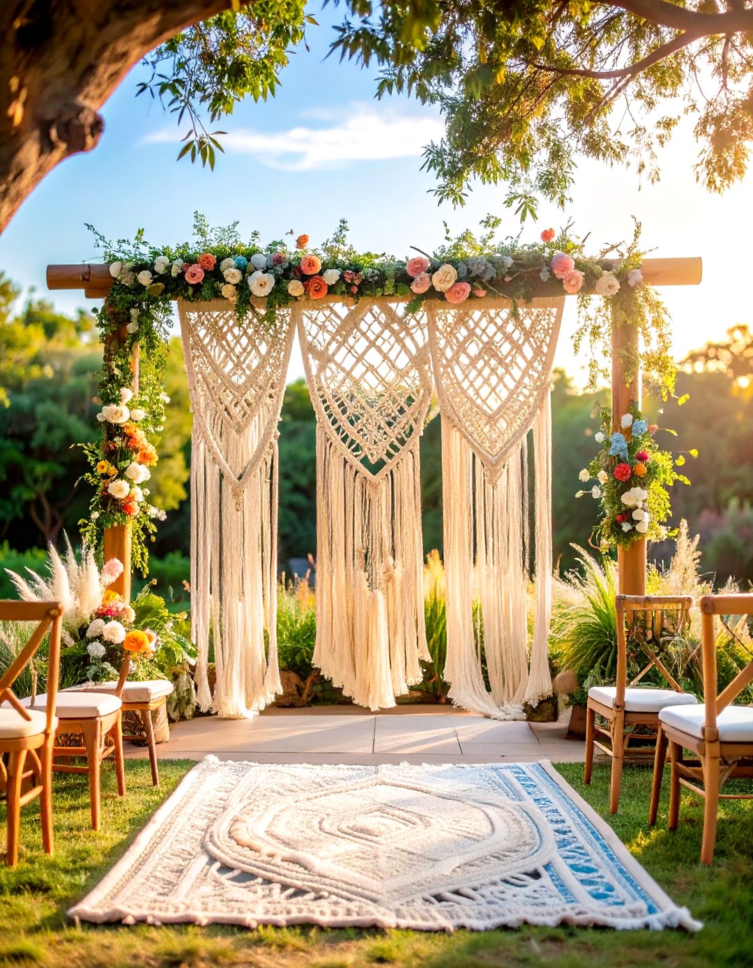 24 Wedding Altar Ideas for Stunning Ceremony Backdrops - Too Much Time