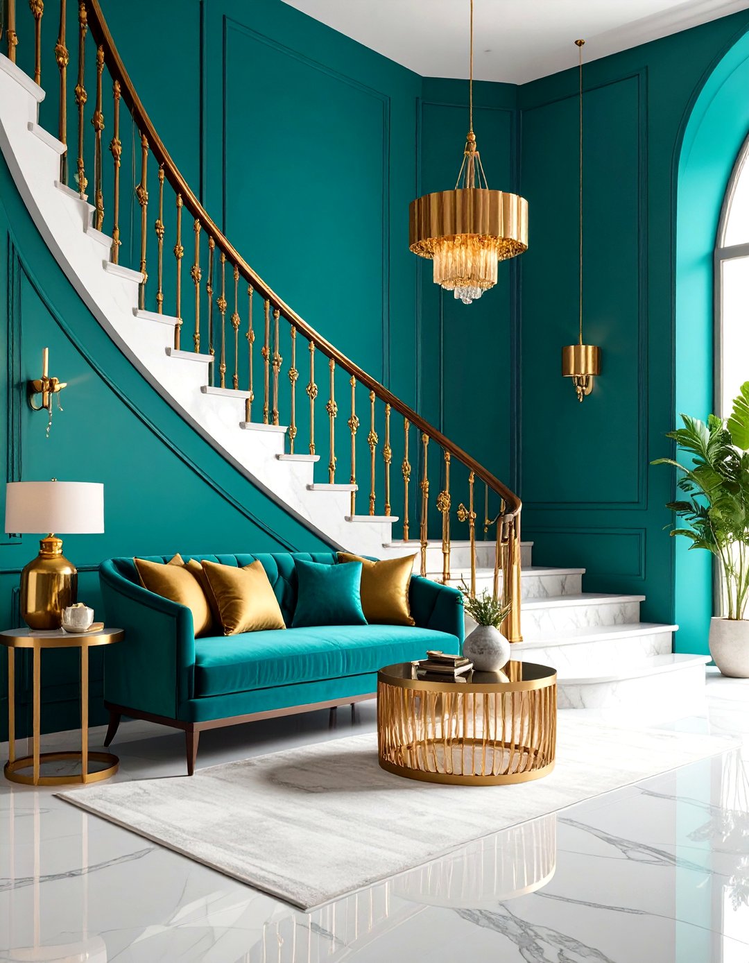 24 Stair Landing Ideas: Stylish Touches for Steps Ahead - Too Much Time