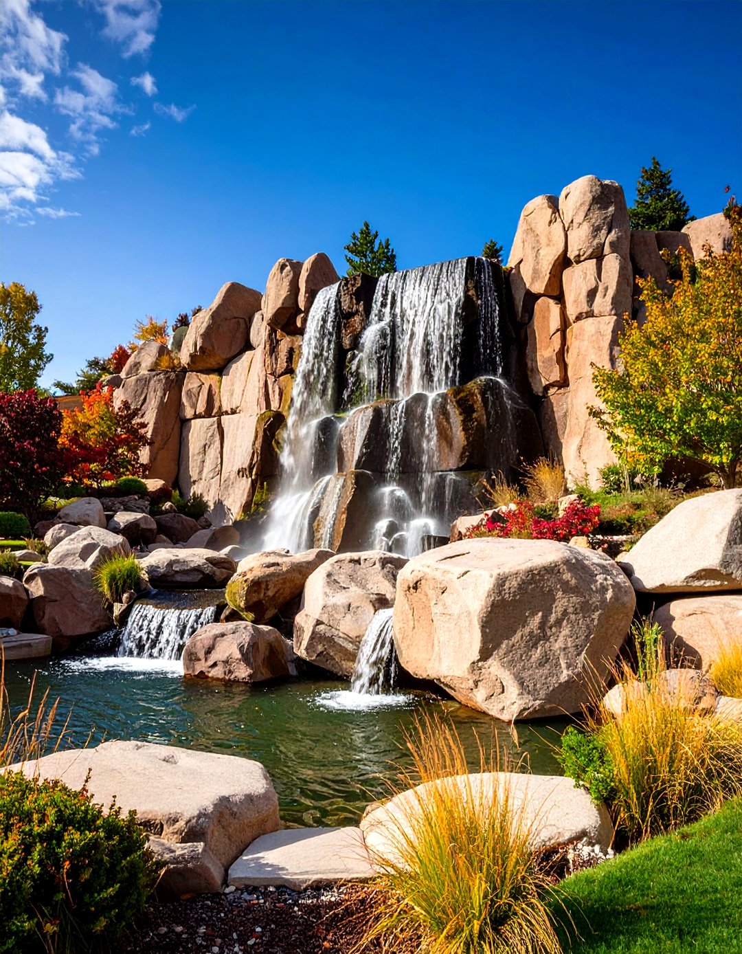24 Pondless Waterfall Ideas for Backyard Water Features - Too Much Time