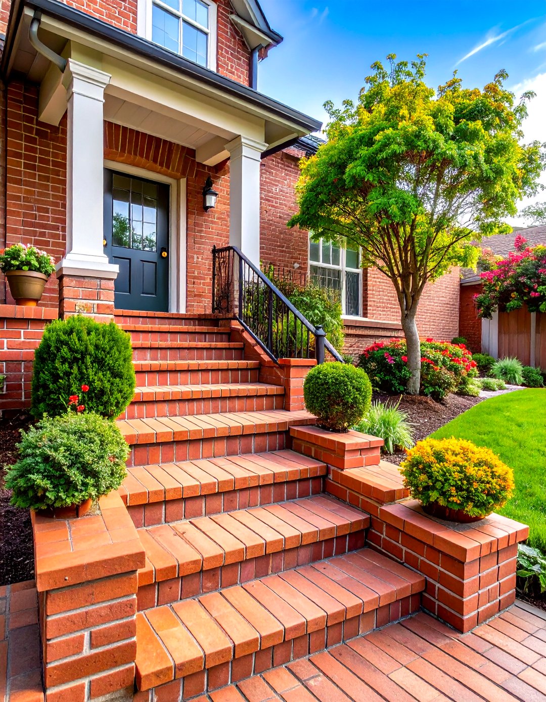 24 Cozy Updates with 24 Front Step Ideas for Your Entry - Too Much Time