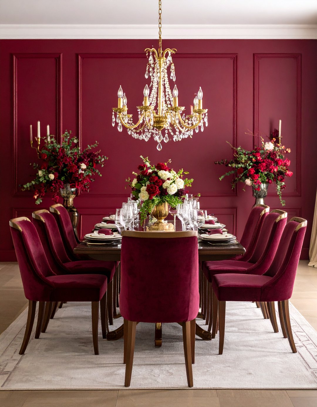 24 Red Dining Room Ideas for Vibrant, Cozy Meals Daily - Too Much Time