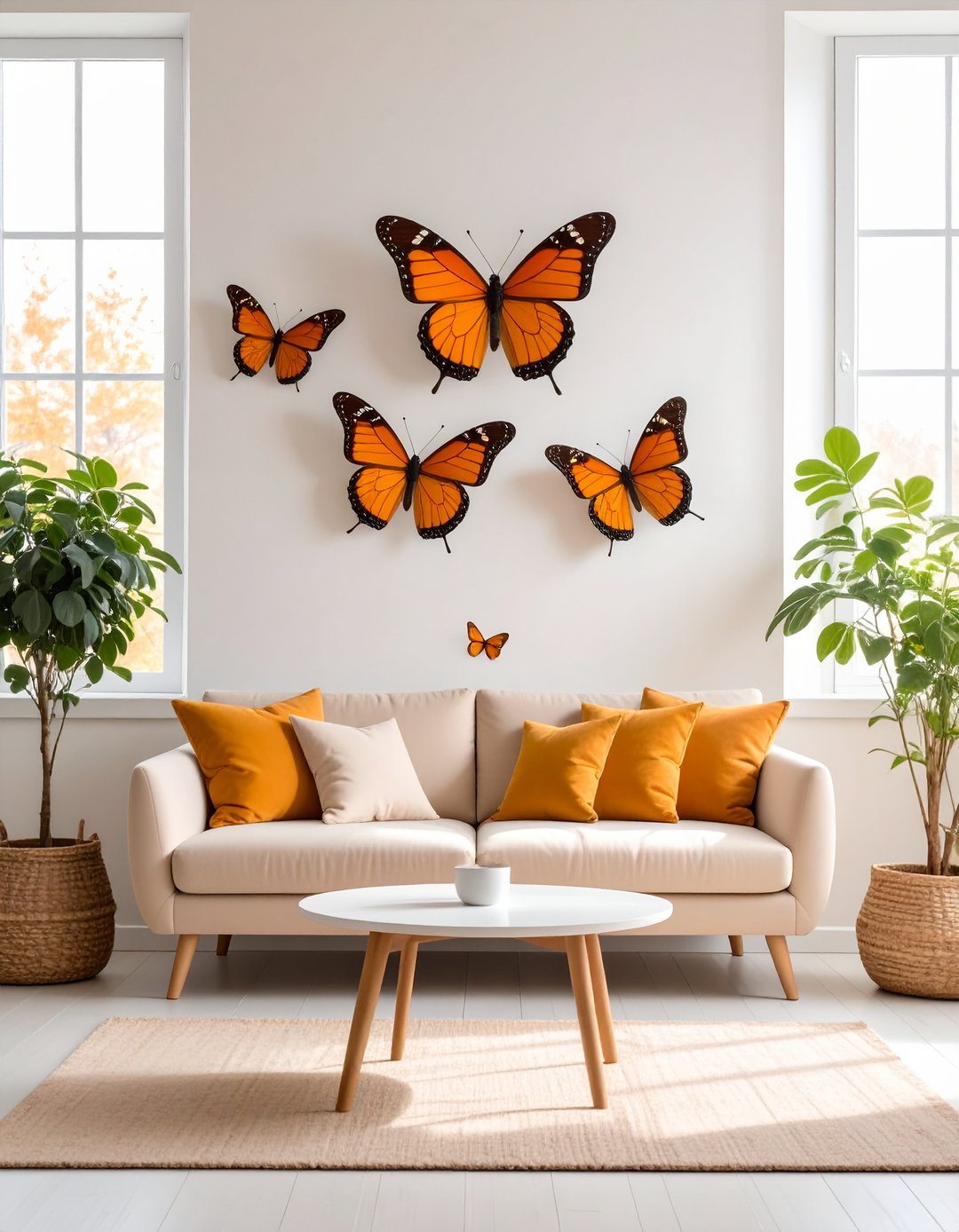 24 Butterfly-themed Room Ideas: Delicate Color Palette - Too Much Time