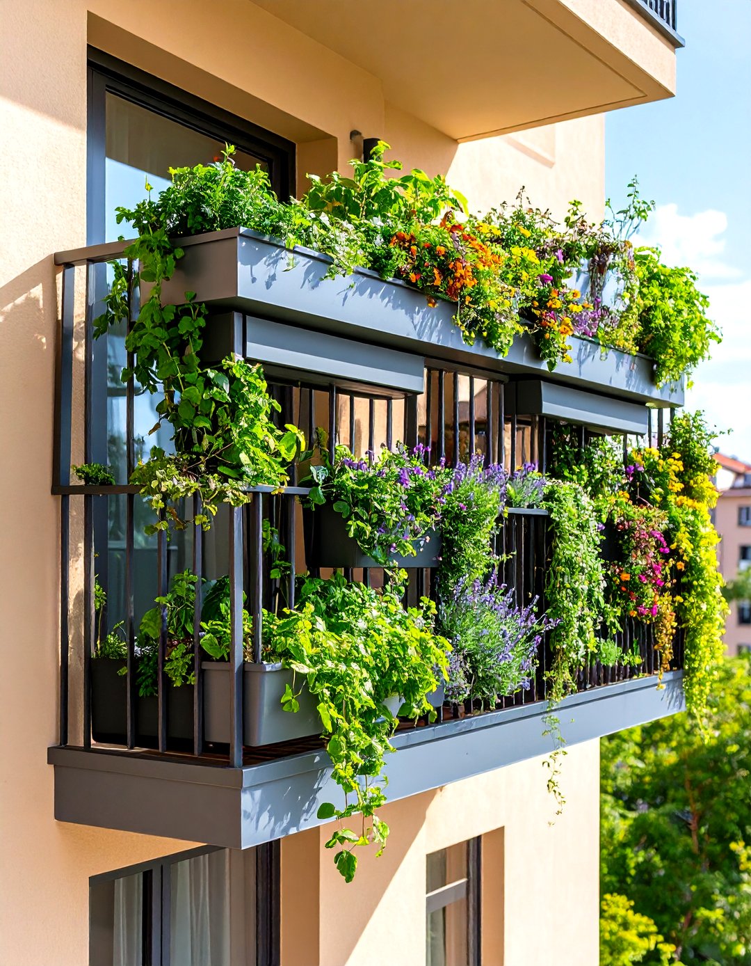 24 Cantilever Balcony Ideas to Maximize Small Outdoors - Too Much Time