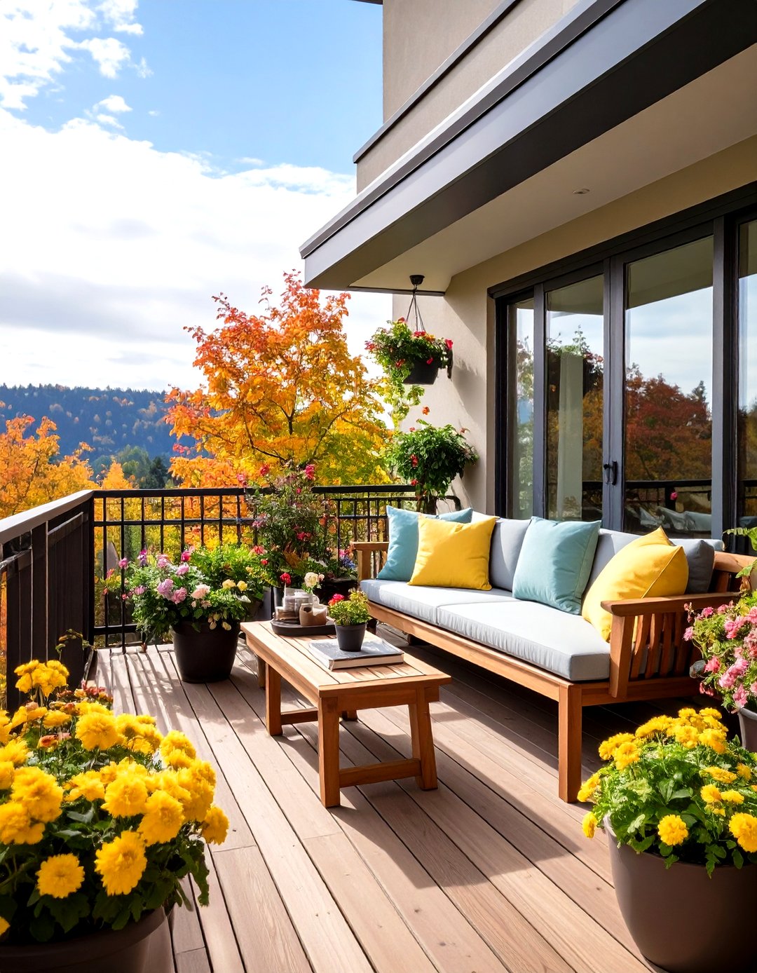 24 Cantilever Balcony Ideas to Maximize Small Outdoors - Too Much Time