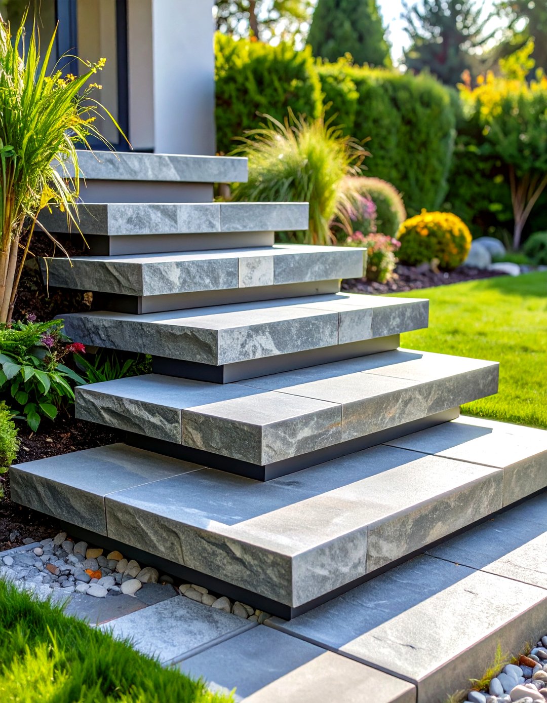 24 Flagstone Steps: Timeless Stone Steps for Pathways - Too Much Time