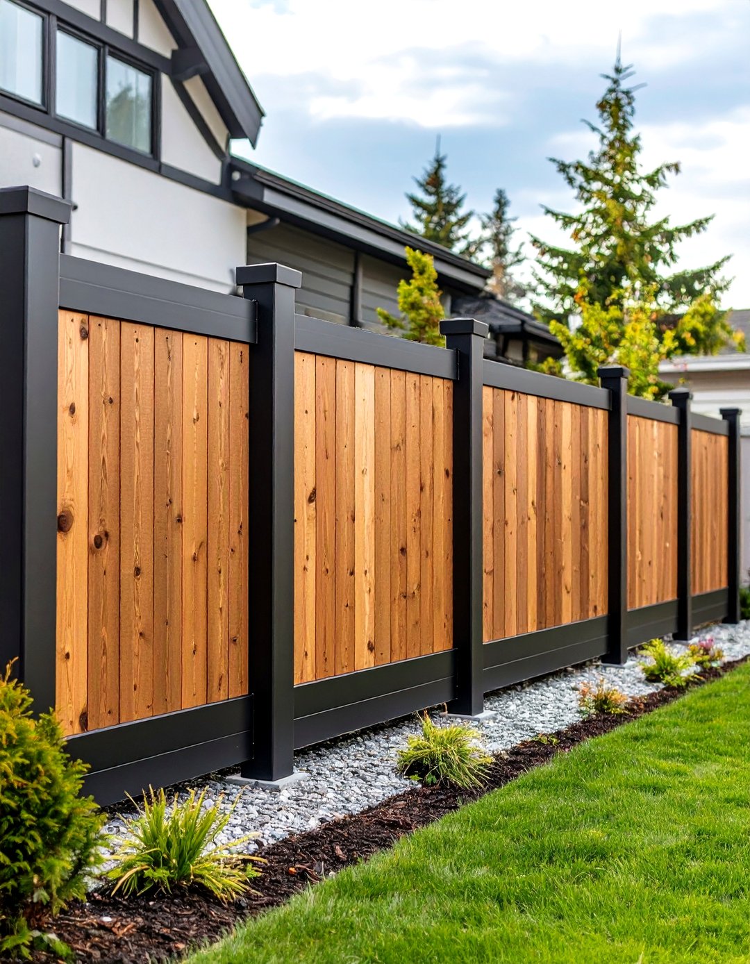 24 Cedar Fence Ideas to Boost Curb Appeal and Privacy - Too Much Time