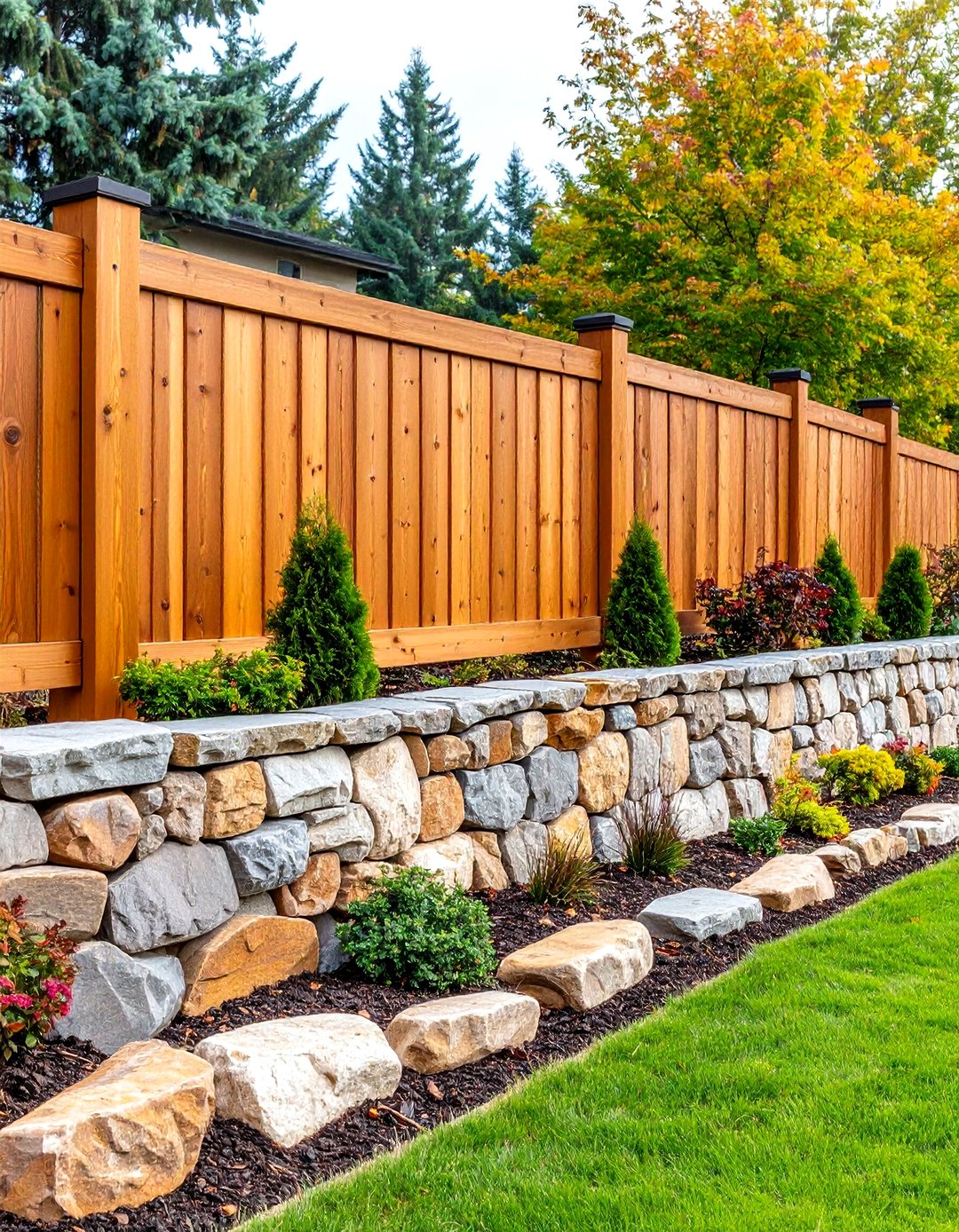 24 Cedar Fence Ideas to Boost Curb Appeal and Privacy - Too Much Time