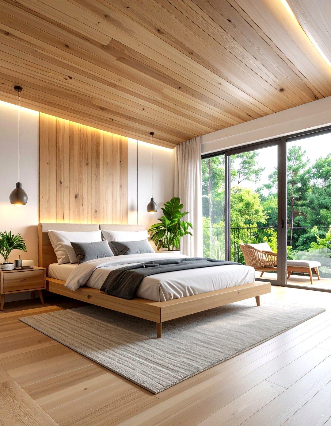 24 Feature Wall Ideas That Add Bold Color and Texture - Too Much Time