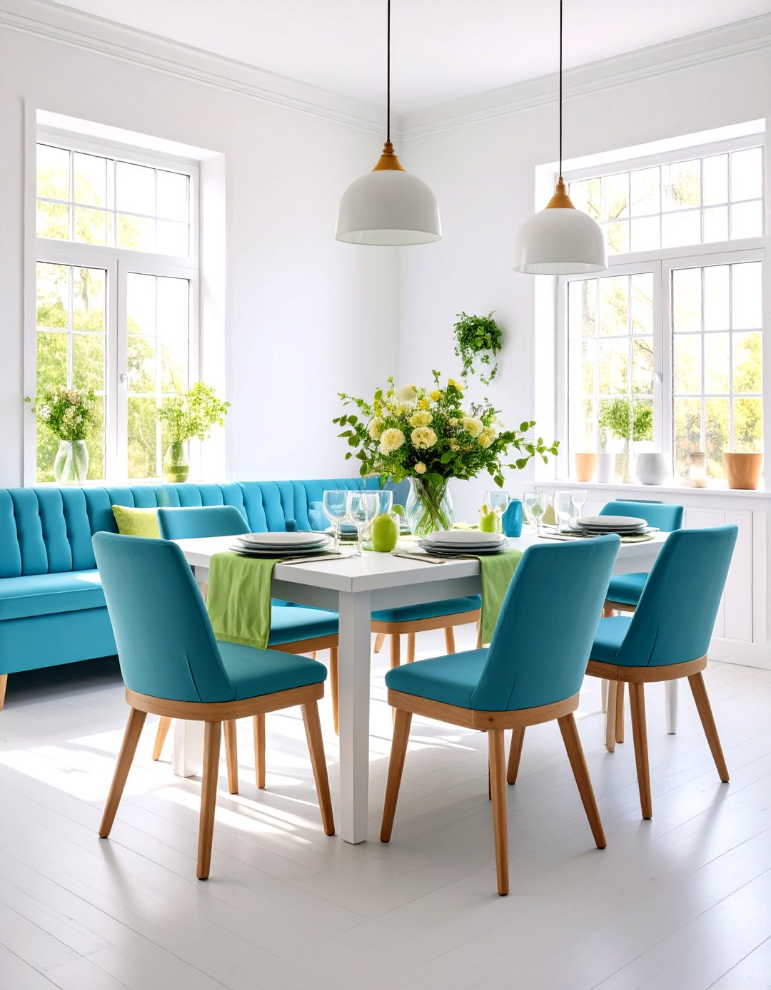 24 Blue and Green Color Combos for Decorating Ideas - Too Much Time