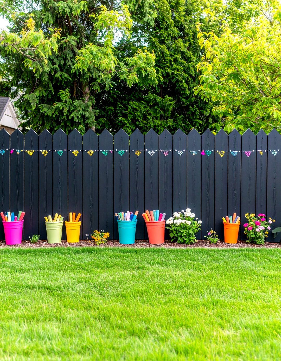 24 Fence Art Ideas for Curb Appeal and Personality - Too Much Time