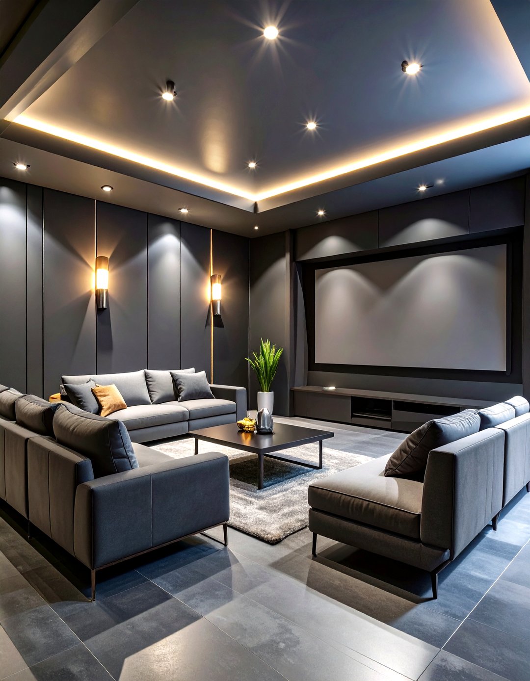 24 Home Theater Paint Colors: Chic Room Update Today - Too Much Time