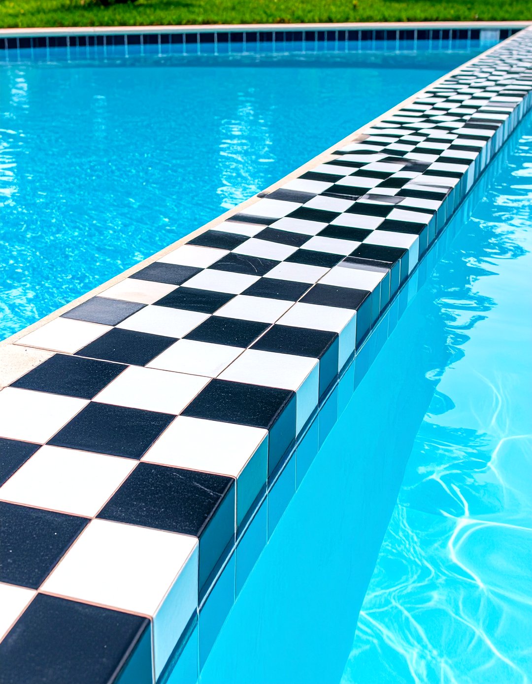 24 Waterline Pool Tile Ideas for a Stylish Poolside Update - Too Much Time