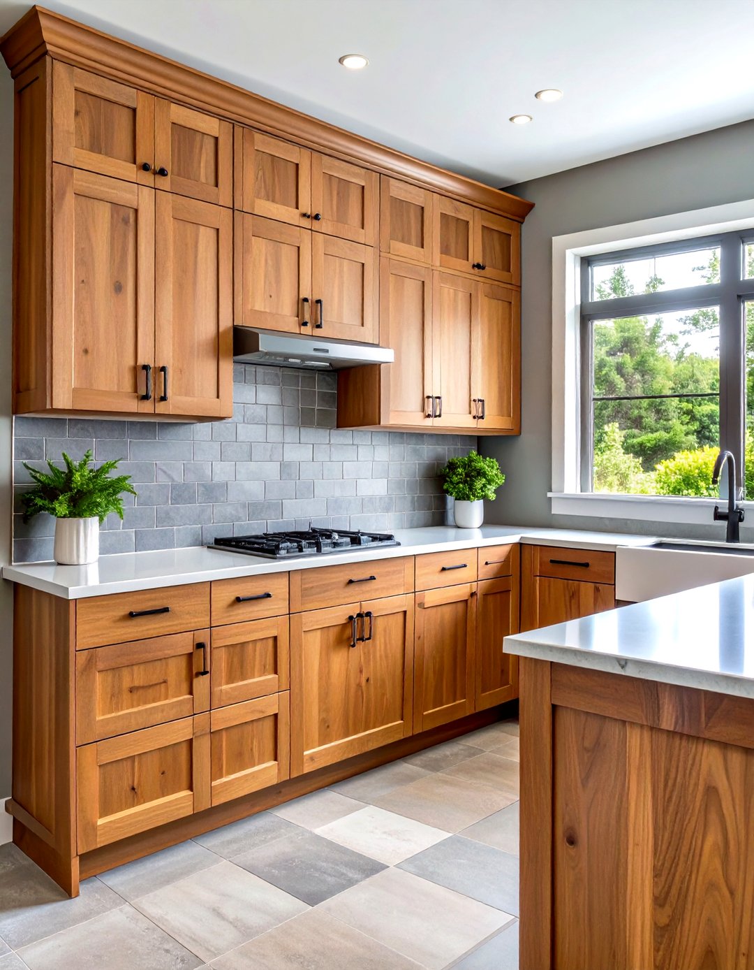 24 Natural Cherry Kitchen Cabinets Timeless Upgrades - Too Much Time