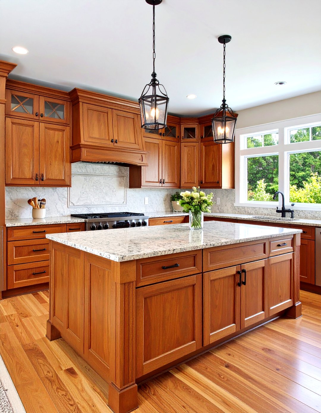 24 Natural Cherry Kitchen Cabinets Timeless Upgrades - Too Much Time
