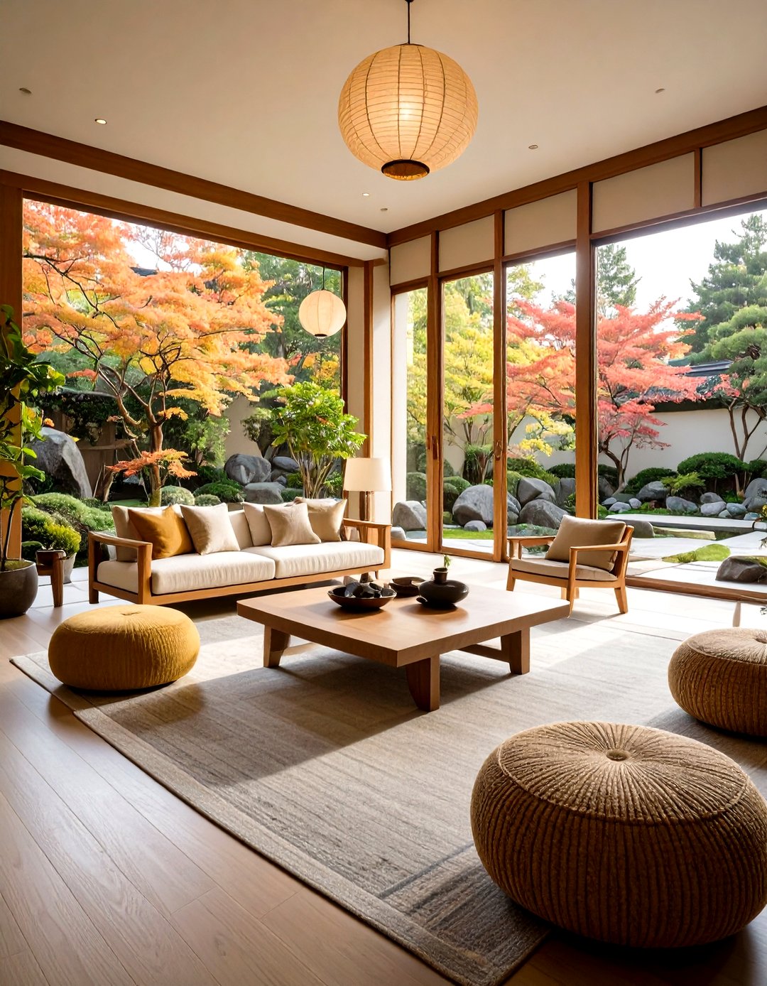 24 Asian Living Room Ideas to Refresh Your Space Today - Too Much Time