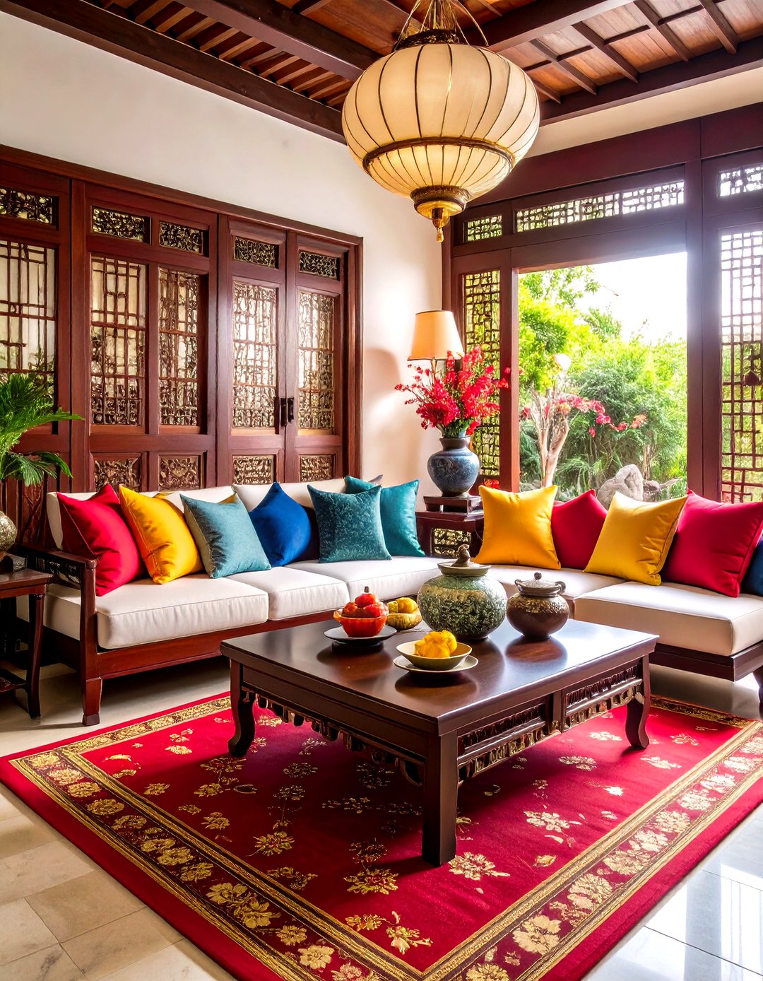 24 Asian Living Room Ideas to Refresh Your Space Today - Too Much Time