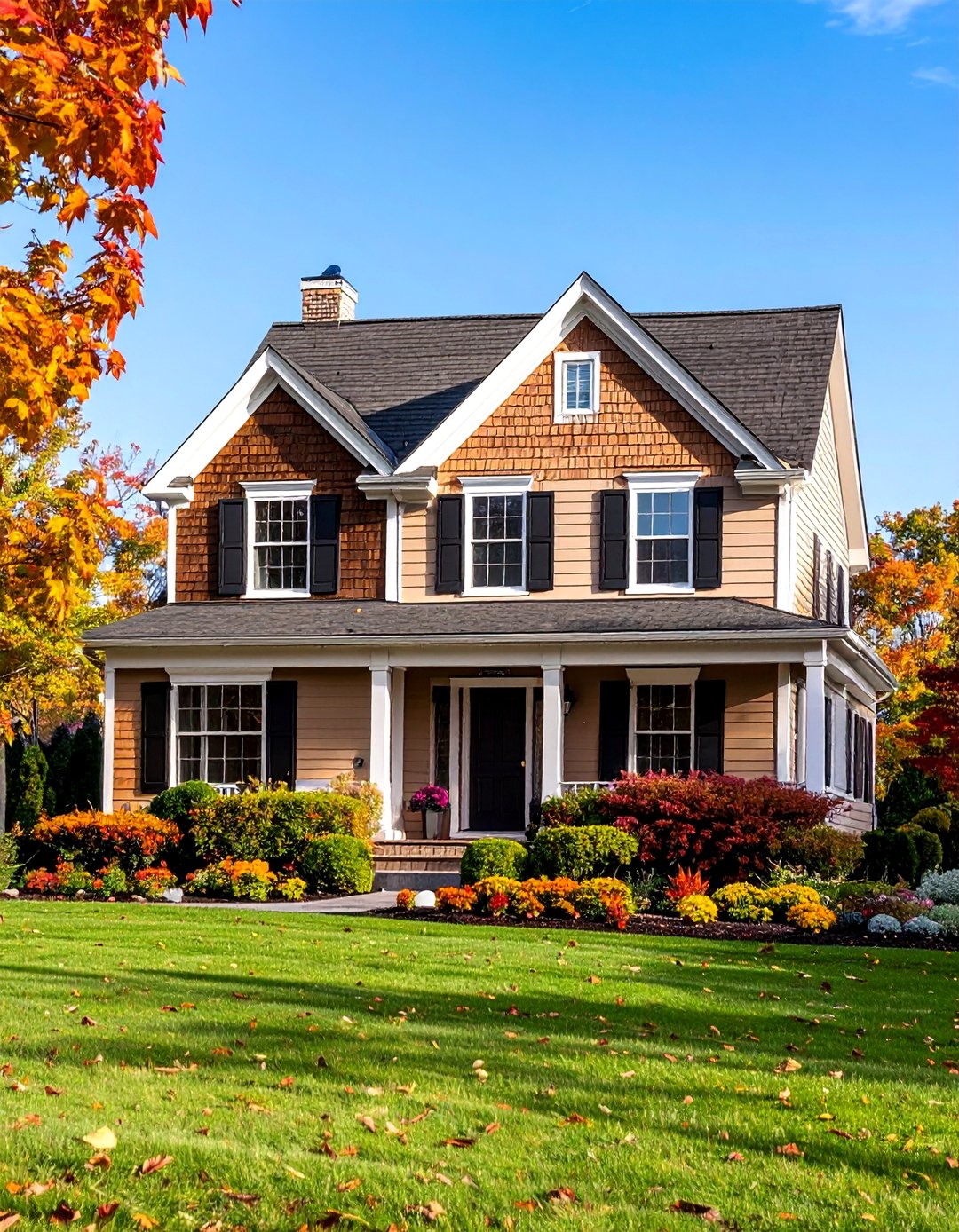 24 Cream and Brown House Exterior Ideas for Exteriors - Too Much Time