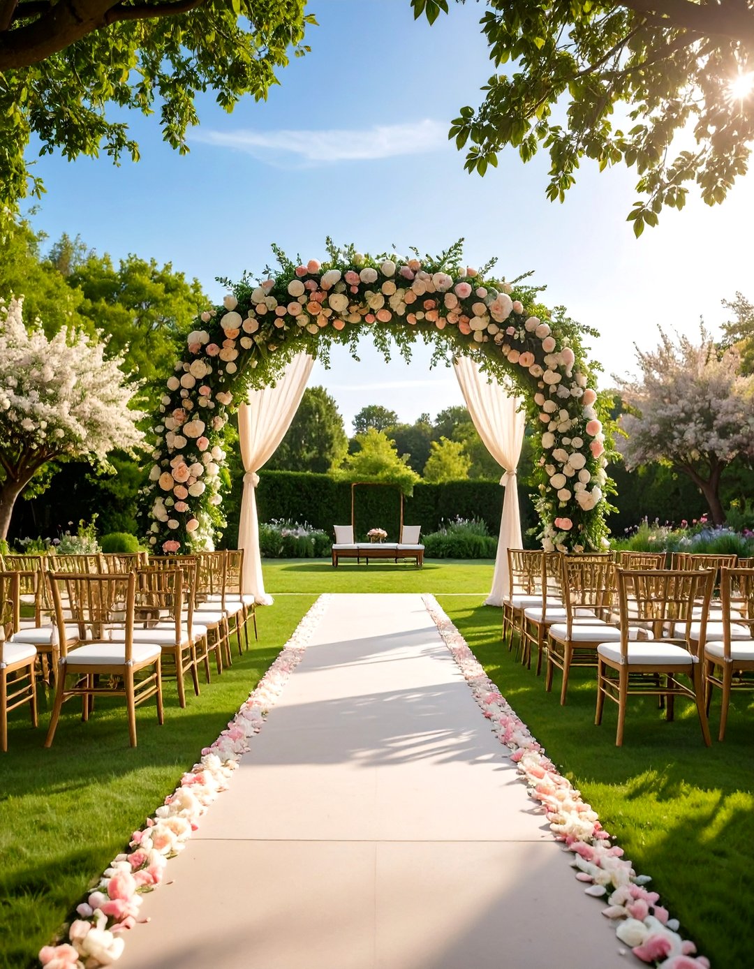 24 Wedding Altar Ideas for Stunning Ceremony Backdrops - Too Much Time