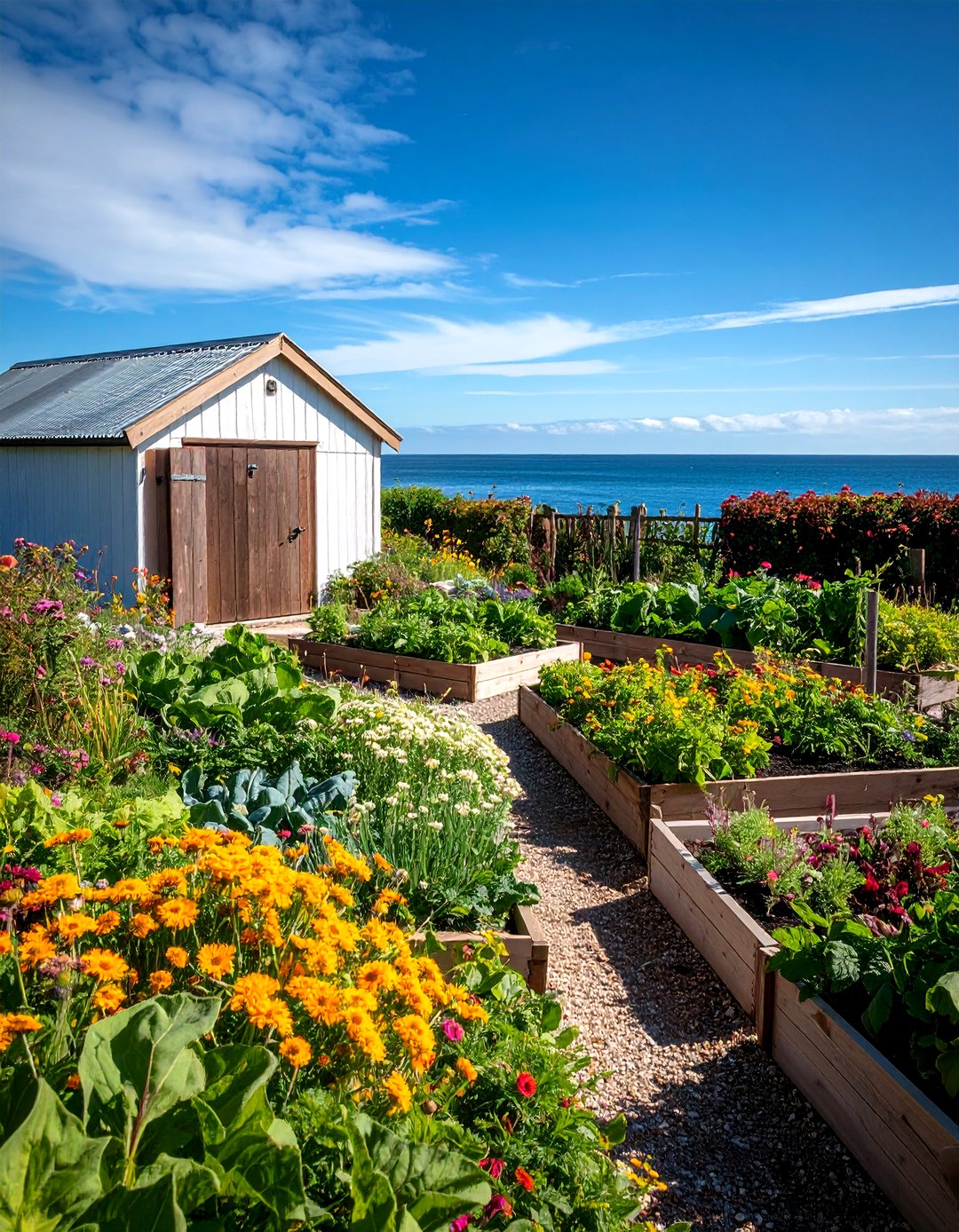 24 Coastal Garden Ideas for Breezy Outdoor Decor Tips - Too Much Time