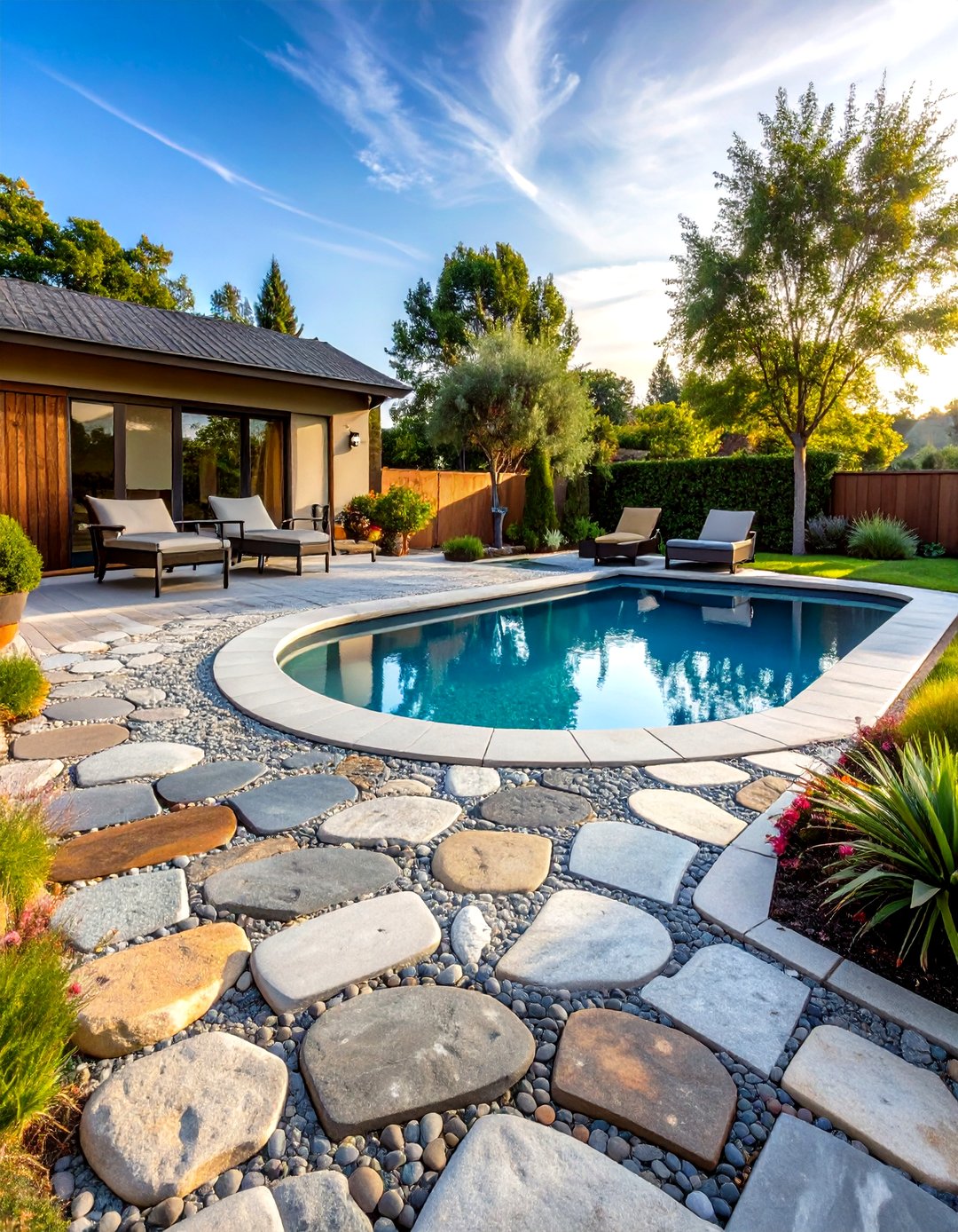24 Stamped Concrete Pool Deck Ideas: Durable & Stylish - Too Much Time