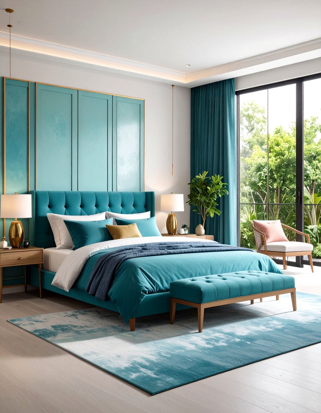 24 Door Painting Ideas: Fresh Look with Color and Trim - Too Much Time