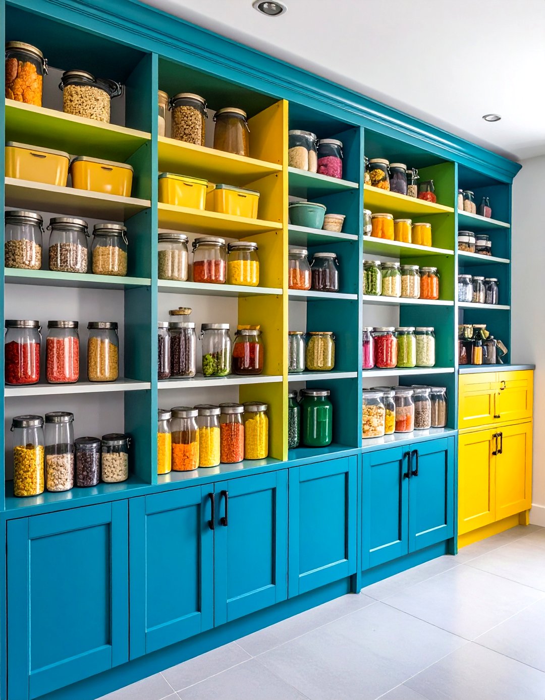 24 Open Pantry Ideas to Maximize Storage and Style - Too Much Time