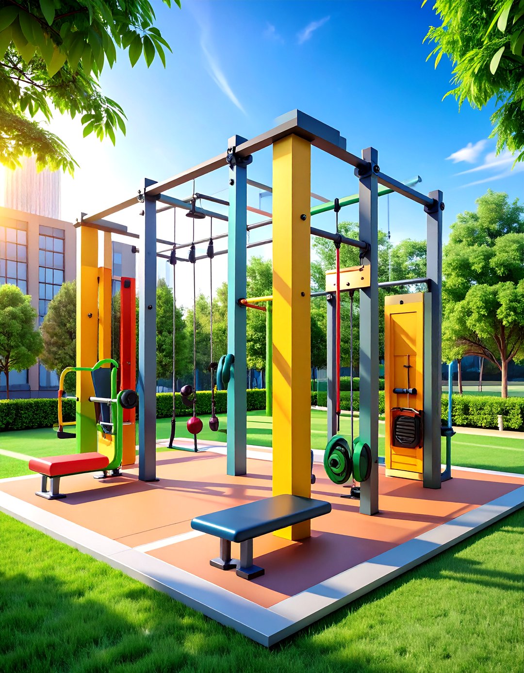 24 Outdoor Gym Ideas for Backyard Workouts - Too Much Time