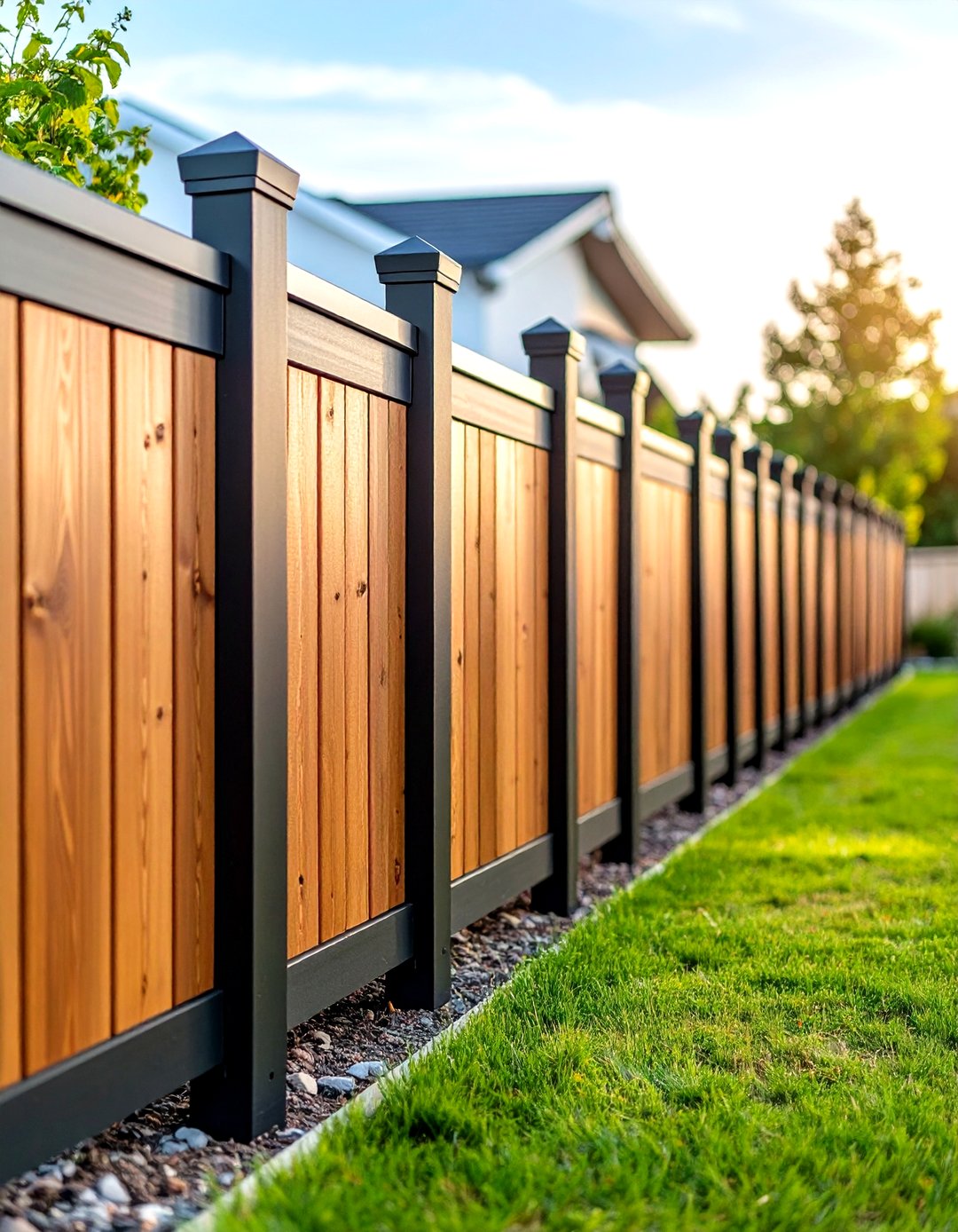 24 Corner Fence Ideas: Practical Privacy for Yards - Too Much Time