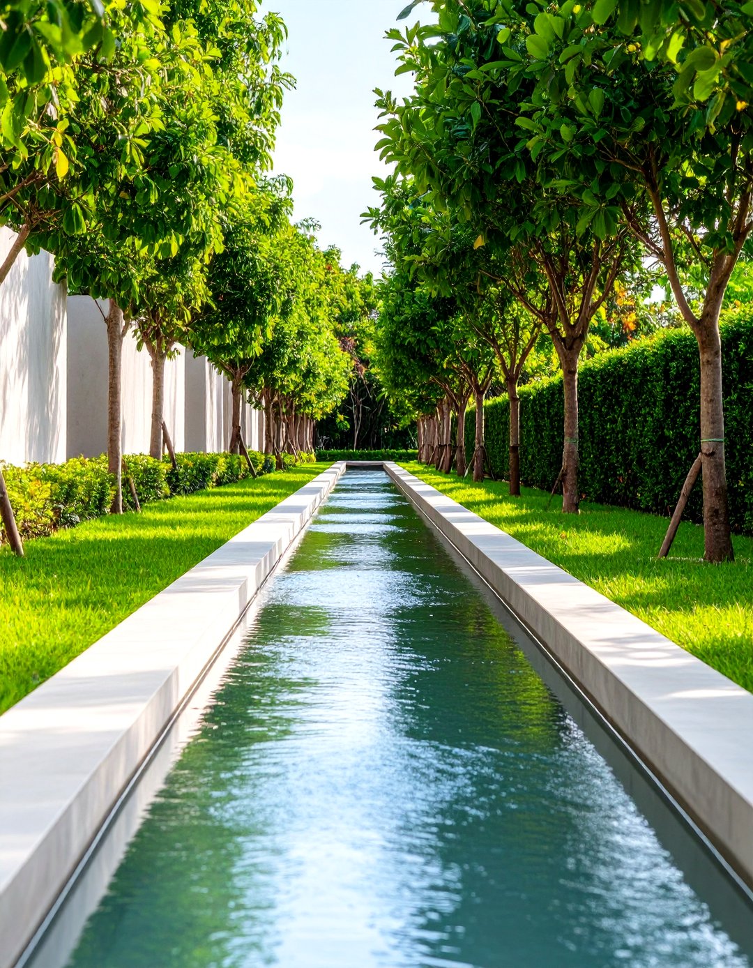 24 Concrete Garden Ideas for Lush Greenery and Water Features - Too ...