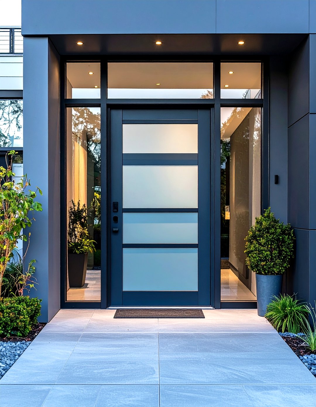 24 Glass Front Doors Ideas: Elevate Curb Appeal Entry - Too Much Time