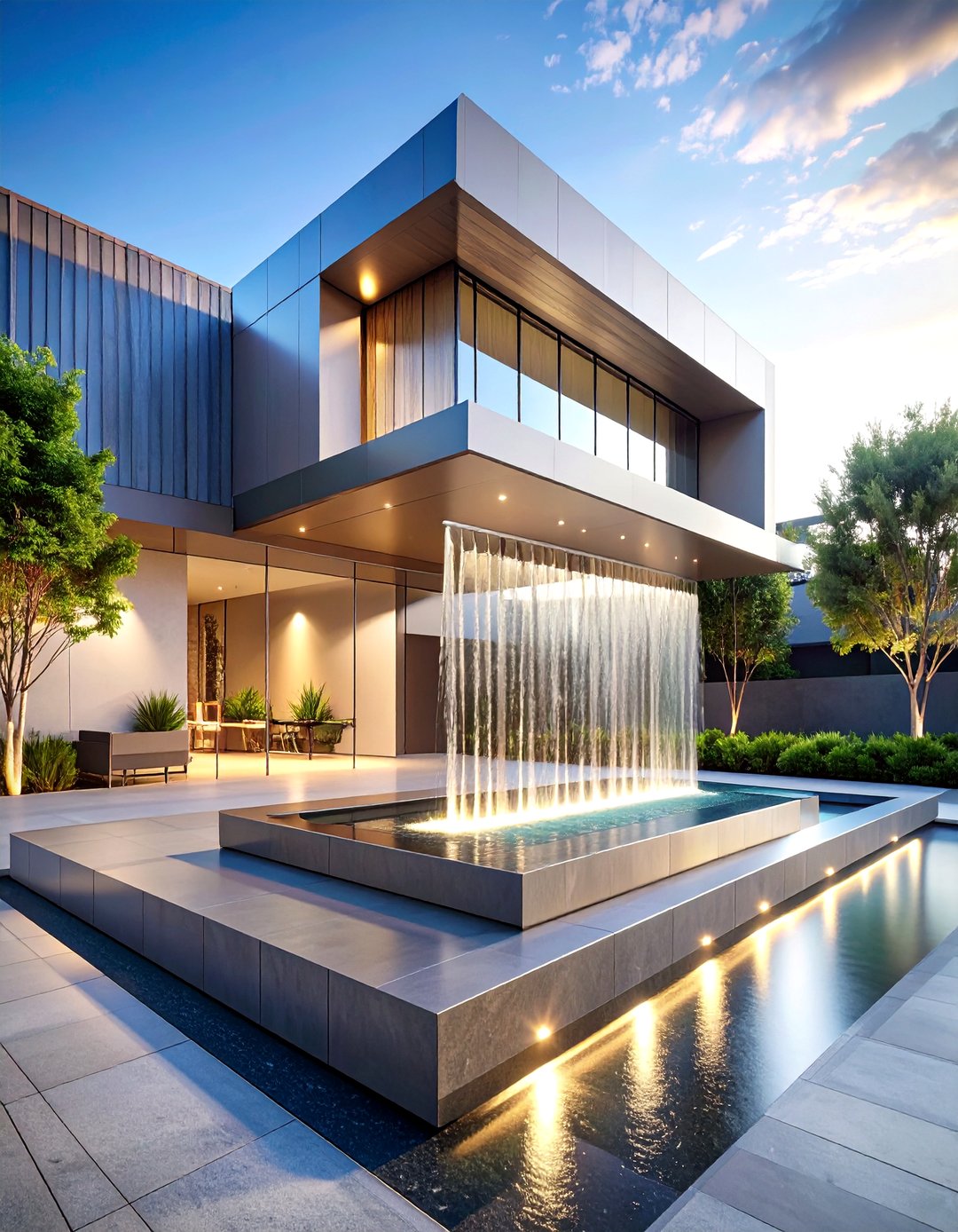 24 Backyard Fountain Ideas to Elevate Outdoor Water - Too Much Time