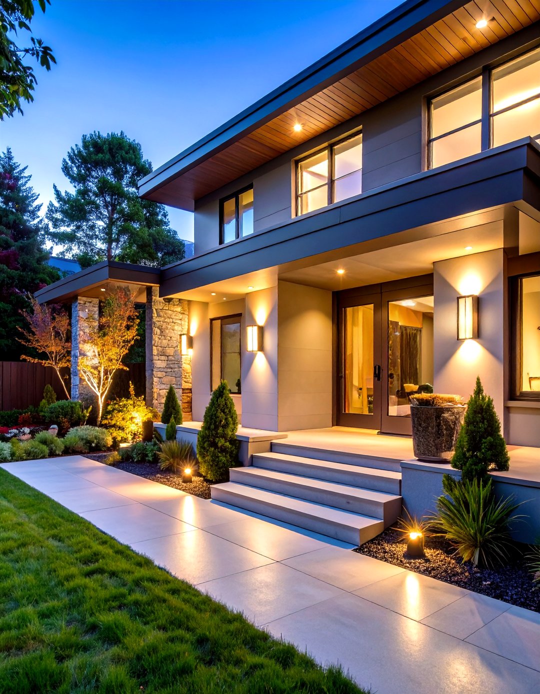 Light Up Evenings with 24 Front Porch Lighting Ideas - Too Much Time
