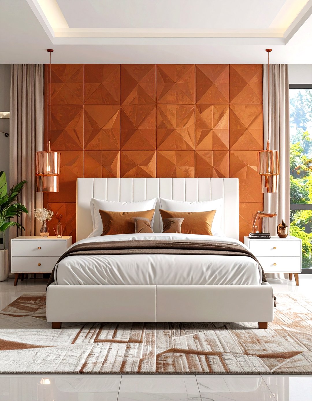 24 Rust Bedroom Ideas: Cozy, Worn-in Charm Cozy Details - Too Much Time