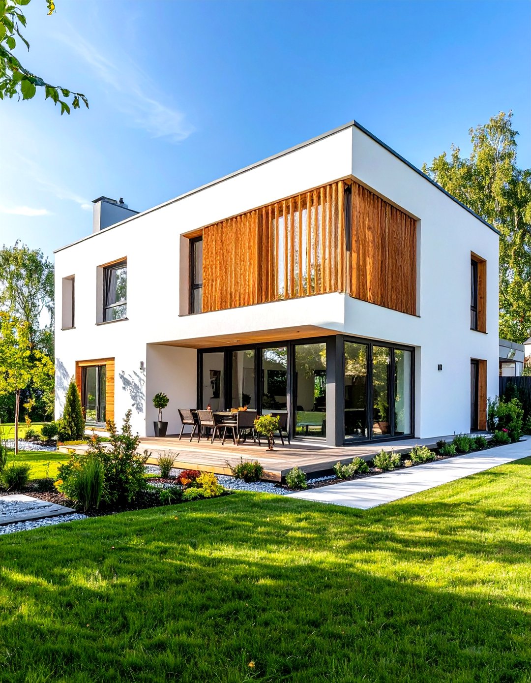 24 White Home Exterior Ideas for Stylish Curb Appeal - Too Much Time