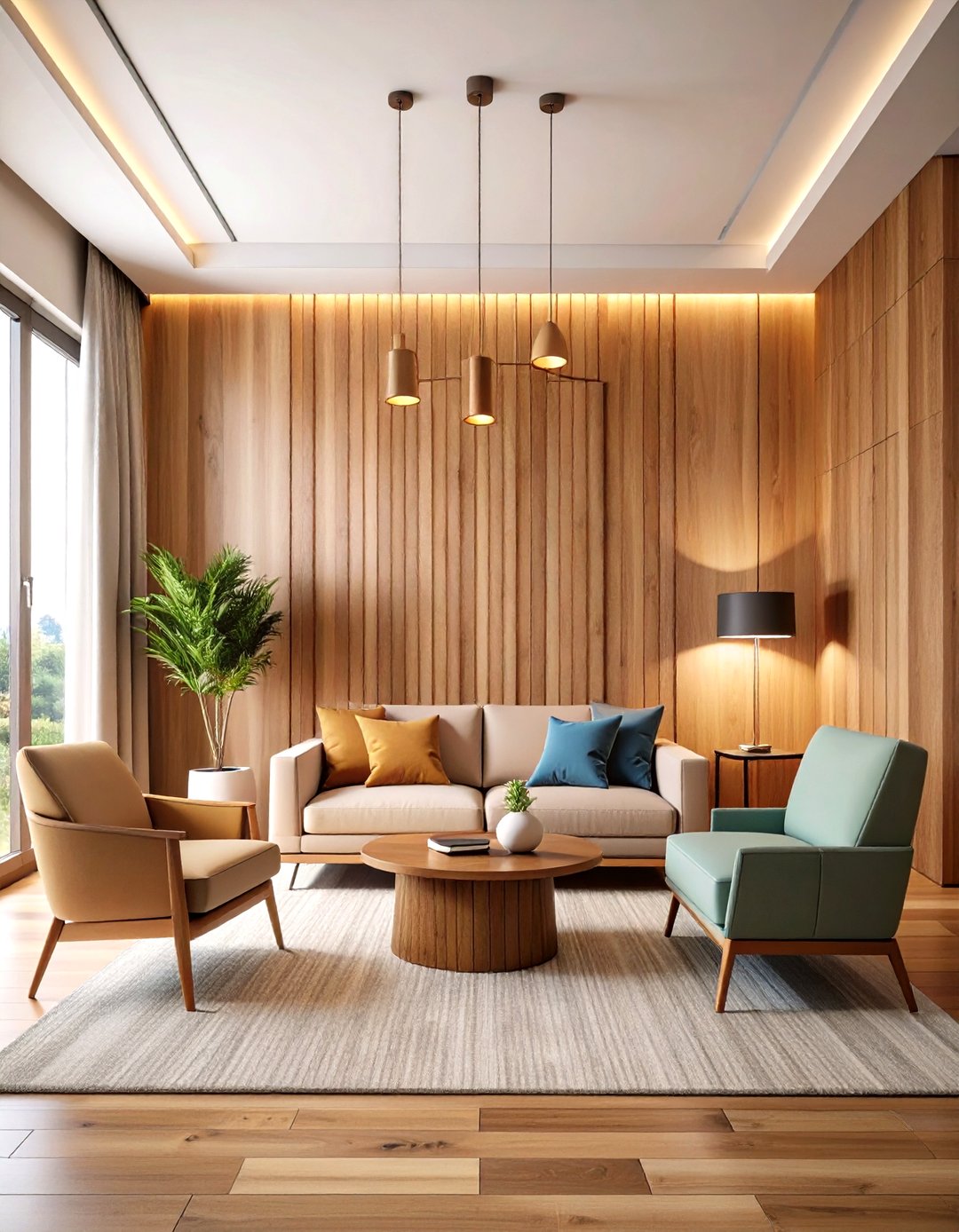 24 Wooden Interior Design Ideas to Warm Spaces - Too Much Time