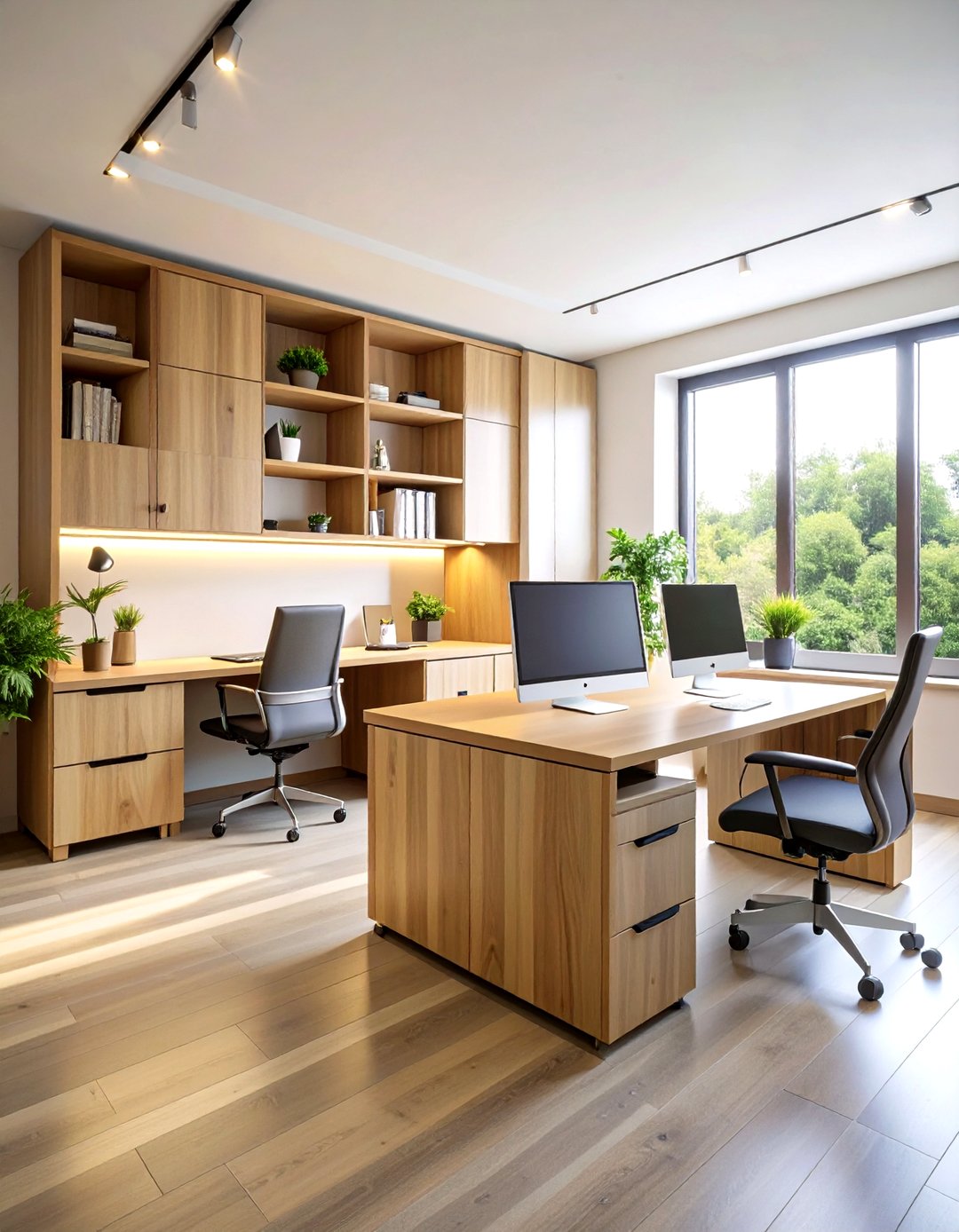 24 Home Office for Couples Ideas and Designs for Two - Too Much Time